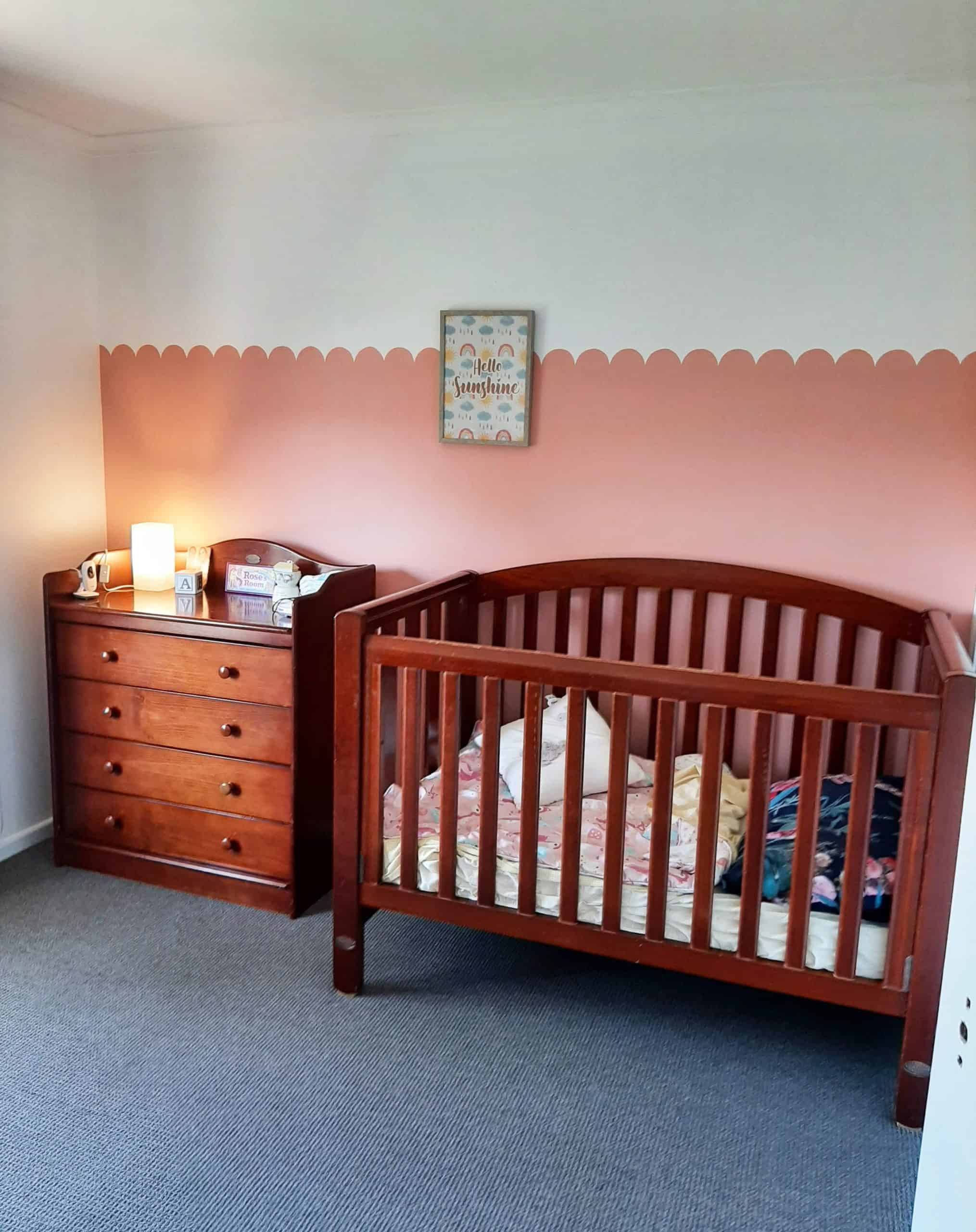 DIY Home Decor Project: Scalloped Wall Paint - Interiors Made Beautiful