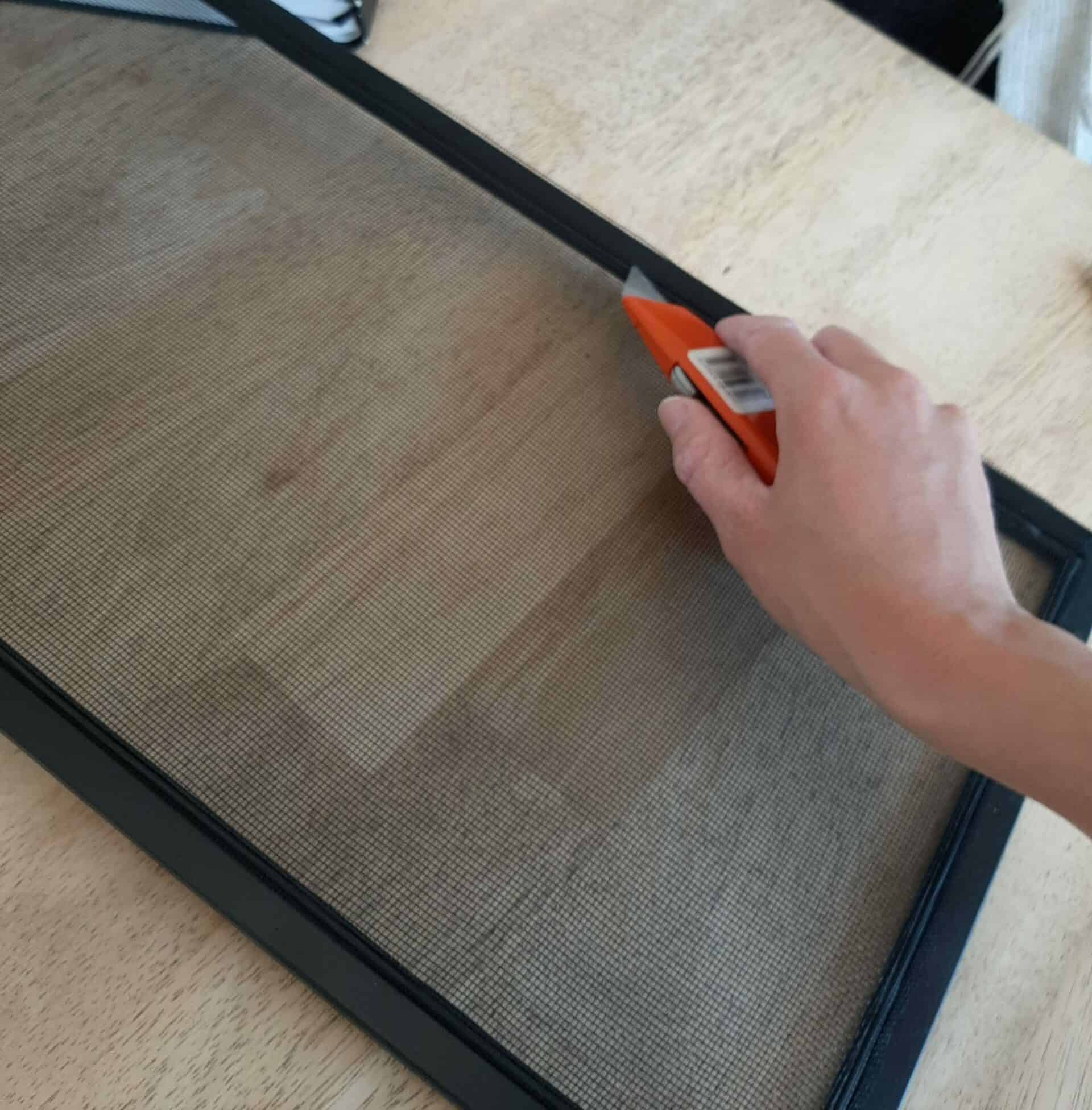 DIY Home Decor Project: How to replace a fly screen - Interiors Made ...